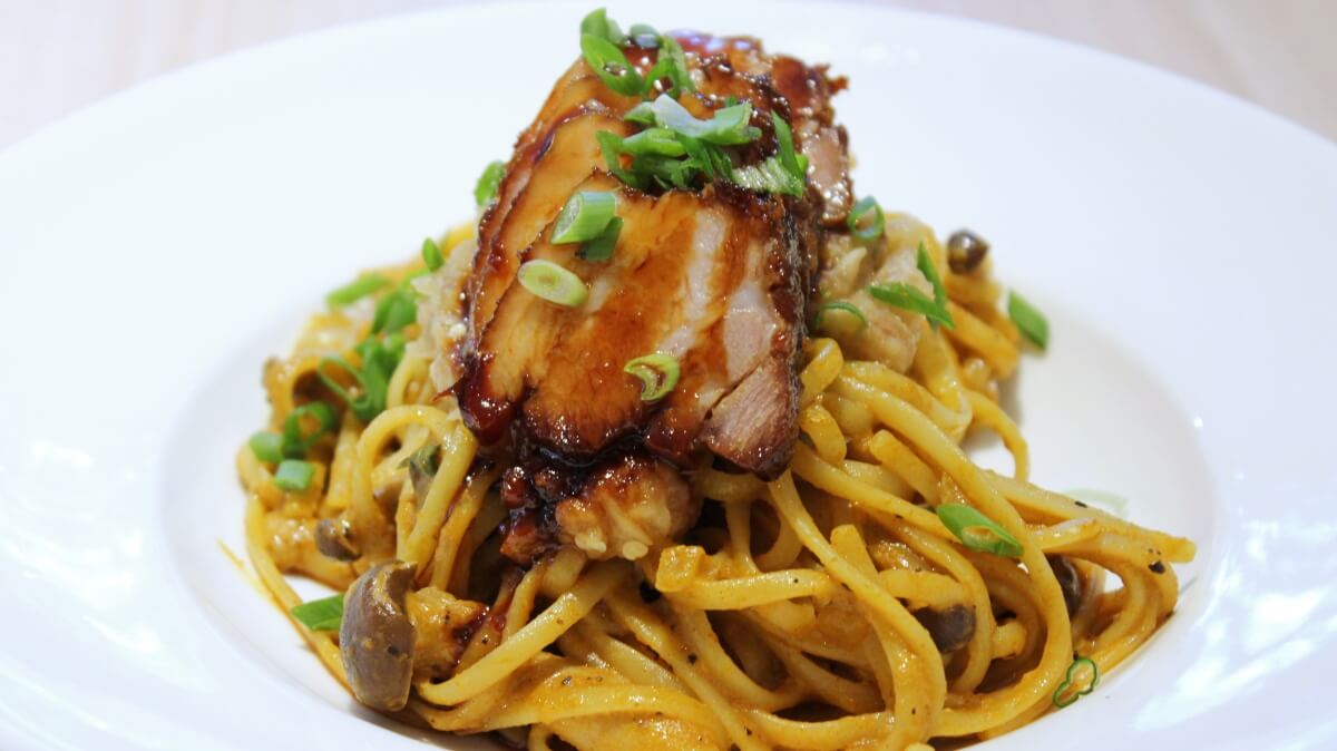 Curry Char Siu Pasta | TABLEAPP